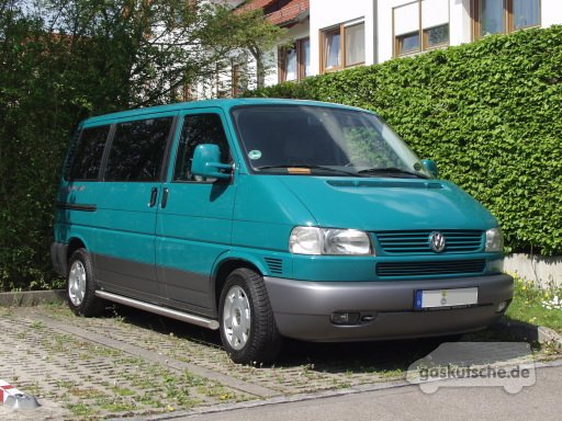 »Friesengrün« and gray SWB Long Nose Multivan »Allstar« 2.8 VR6 1996 ...
